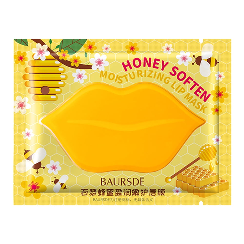 Collagen Nourishing Lip Care Mask Moisture Essence Lip Mask (Honey lip ...
