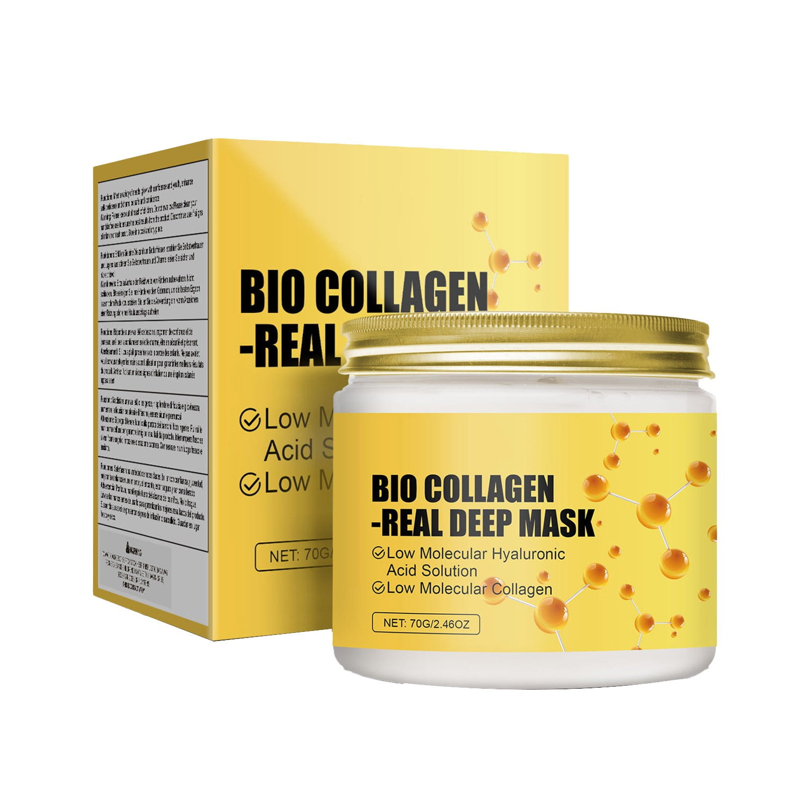 Collagen Overnight Wrapping Peel-Off Facial Mask Pack, Deep Hydration ...