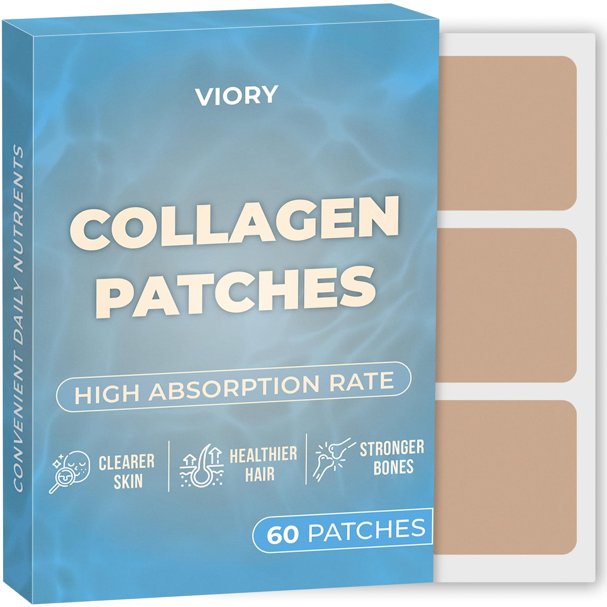 Collagen Patches (Pack of MMF7 60) - 100% Natural Patch for Women and ...