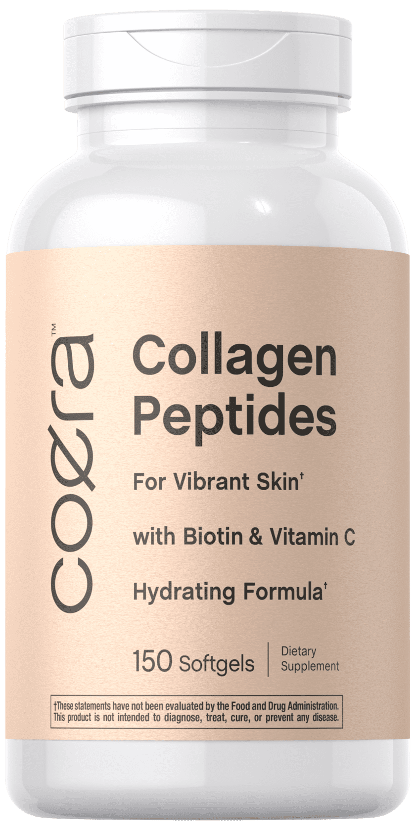 Collagen Peptide Pills | 150 Softgels | For Vibrant Skin | Biotin ...