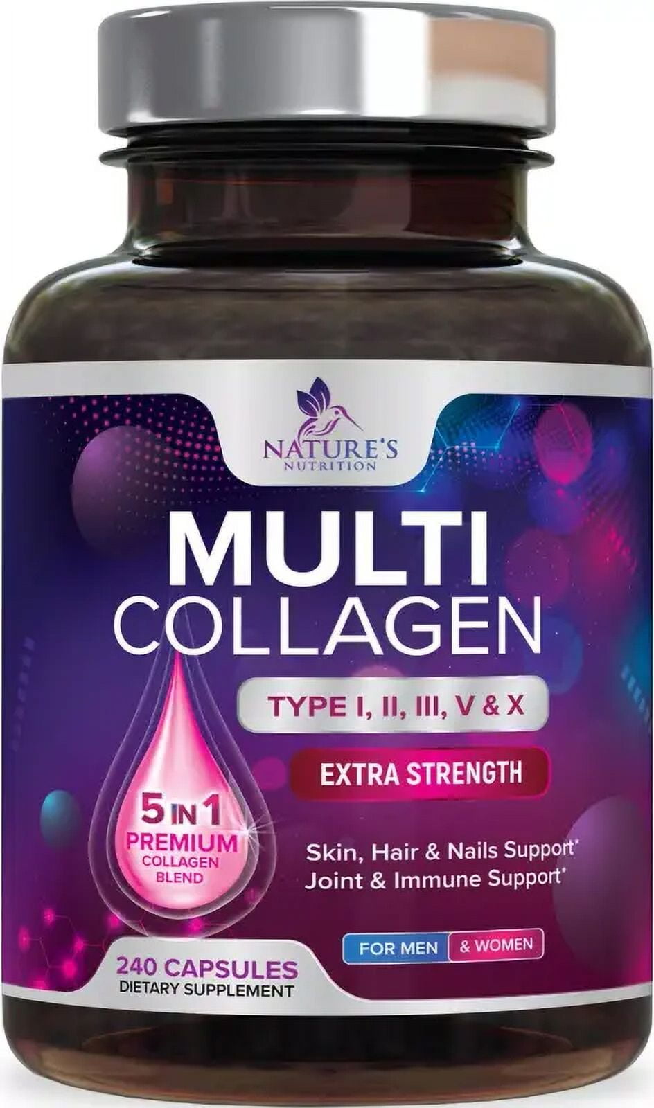Collagen_Peptides_Pills_1000Mg_Hydrolyzed_Collagen_Vegetarian_Capsules ...