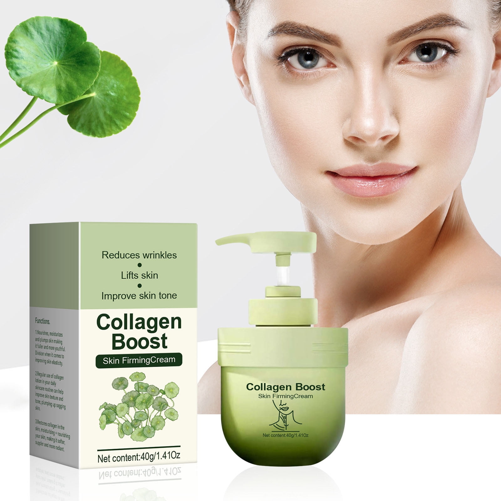 Collagen Skin Firming Reduce Skin Aging By 38% And By 30% Increase Skin ...