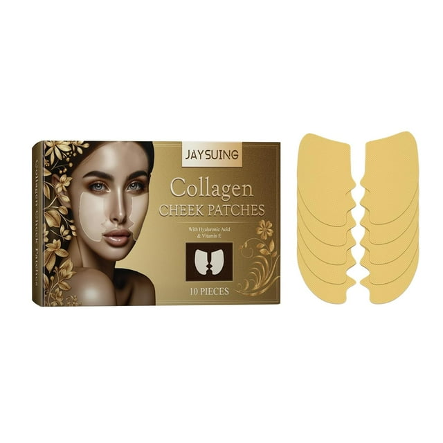 Collagen Smile Line Wrinkle Patches with Hyaluronic Acid, Aloe Vera ...