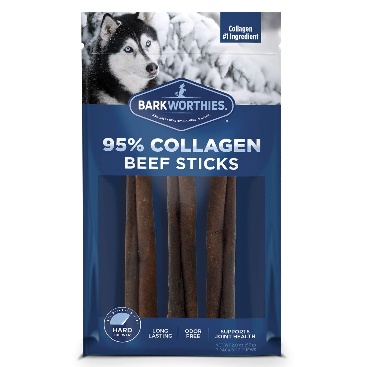 Collagen Sticks (6-Inch, 3-Count) - Great Tasting, Highly Digestible ...