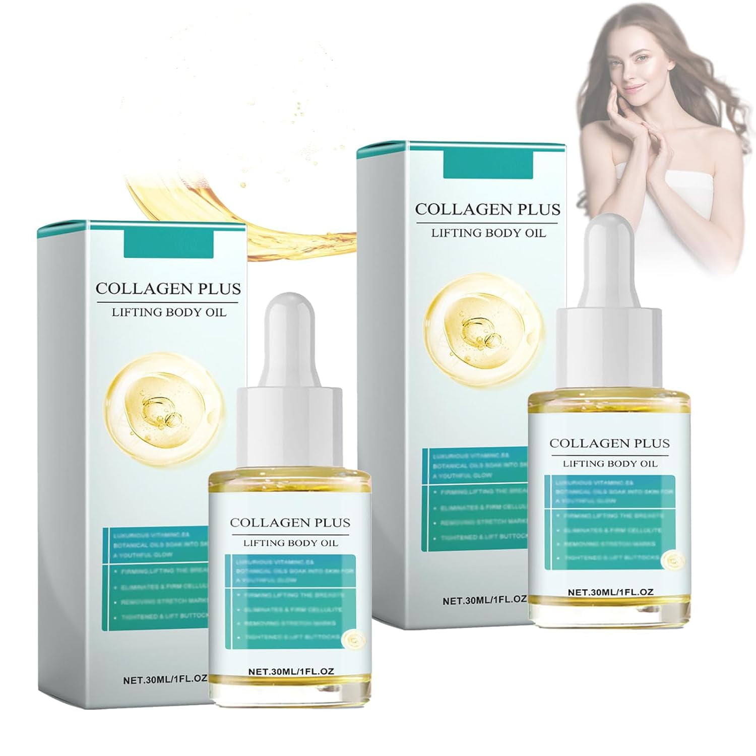 Collagenplus Lifting Body Oil, Collagen Plus Firming Body Oil, Body ...