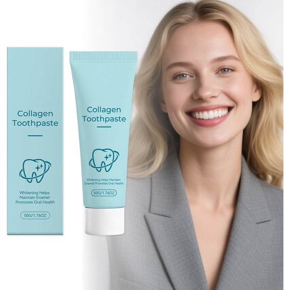Collagens White Toothpaste Whiten And Refreshing Breath Toothpaste ...
