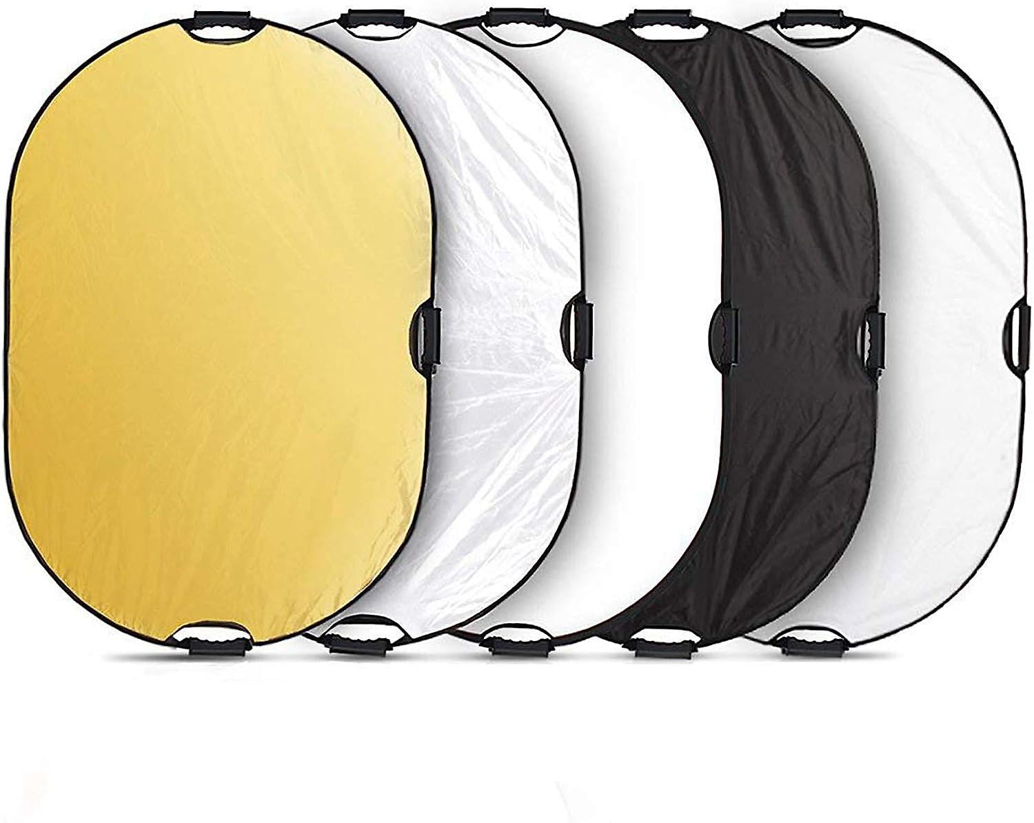 Collapsible 5-In-1 80X120Cm Oval Reflector For Photography Photo Studio ...