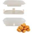 Collapsible Batter Bowl - Mess Free Breading Shaker Container - Great ...