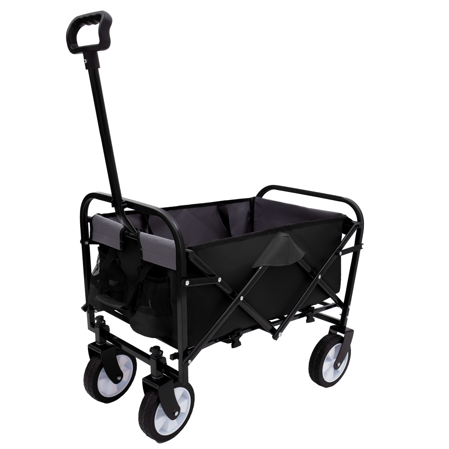 Collapsible Beach Utility Wagon Cart with Strapping System - All ...