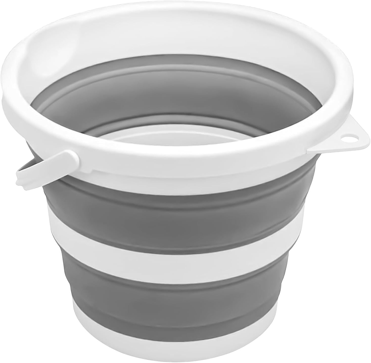 Collapsible Bucket 10L (2.6 Gallon), Portable Foldable Bucket for ...