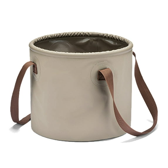 Collapsible Bucket 2.5/5 Gallon Container Folding Water Bucket 10L/20L Leakproof Durable for ...