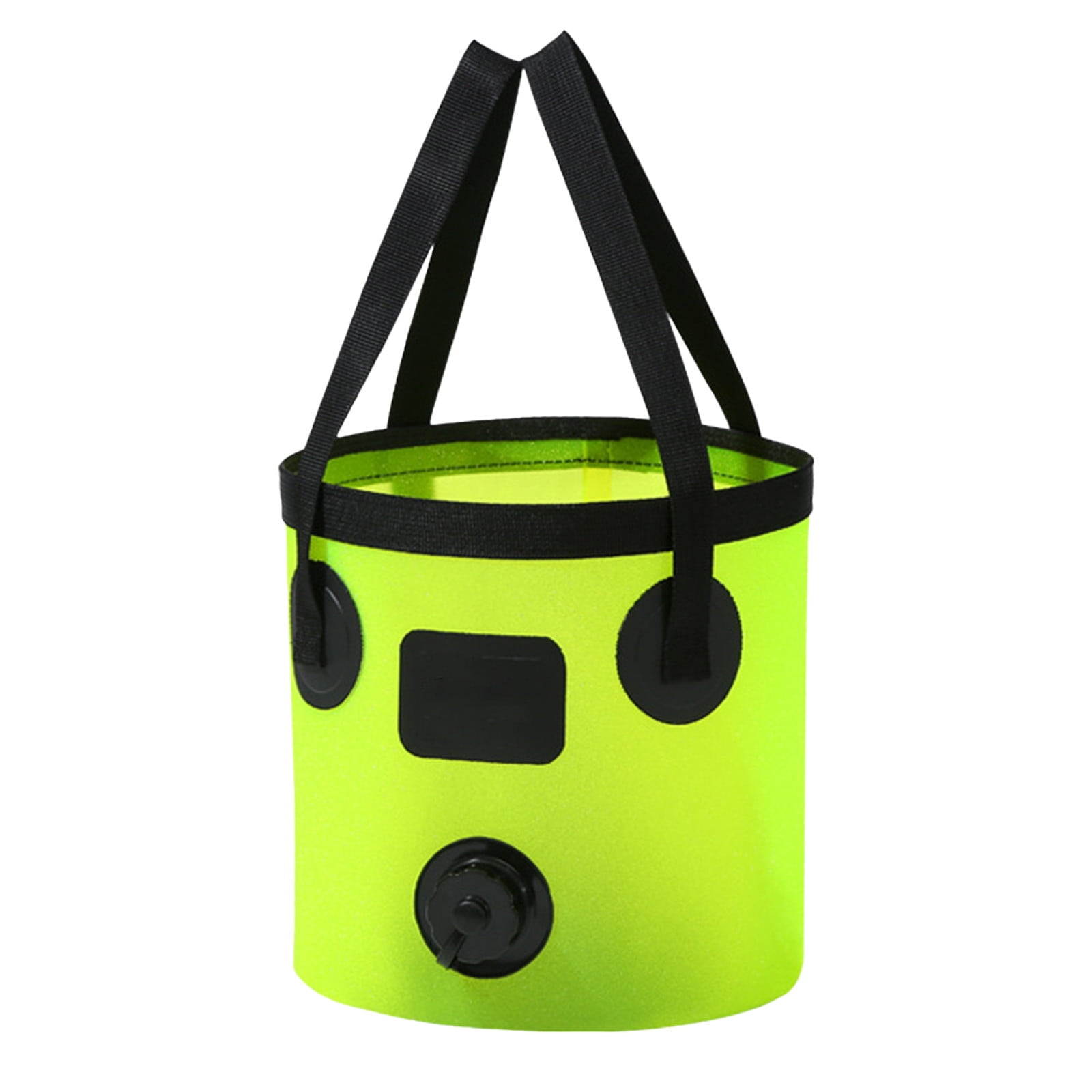 Collapsible Bucket 3 Gallon Container Folding Water Bucket Portable ...