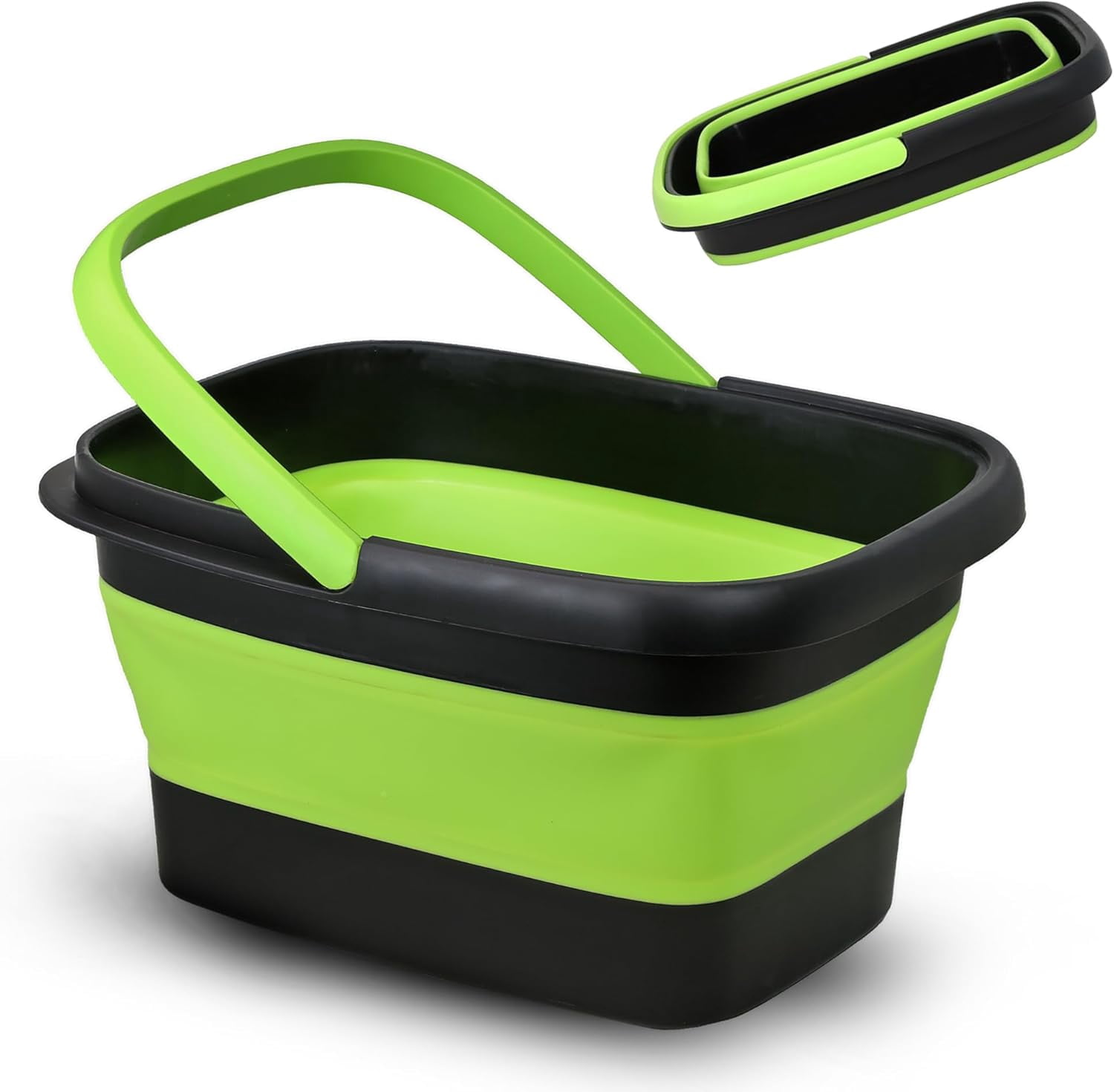 Collapsible Bucket - Foldable Car Wash Bucket, 5 Gallon Capacity ...