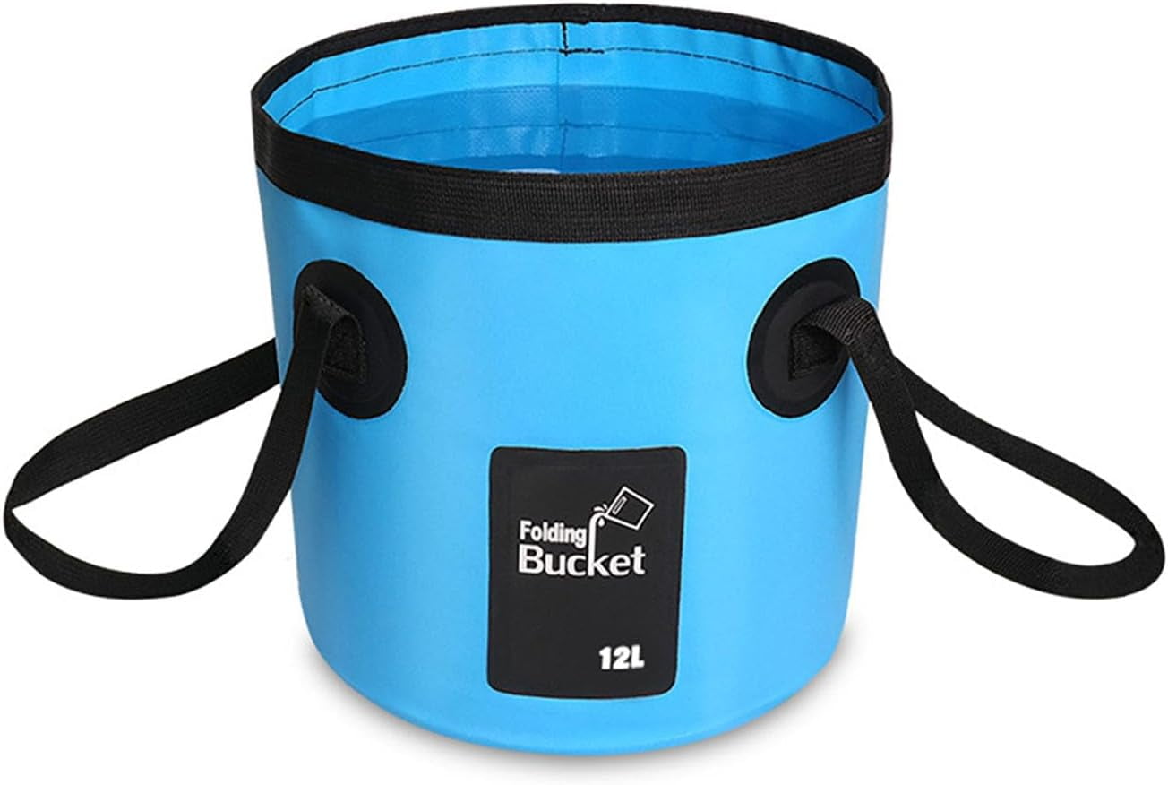 Collapsible Bucket Water Container Portable Folding Camp Wash Basin for ...