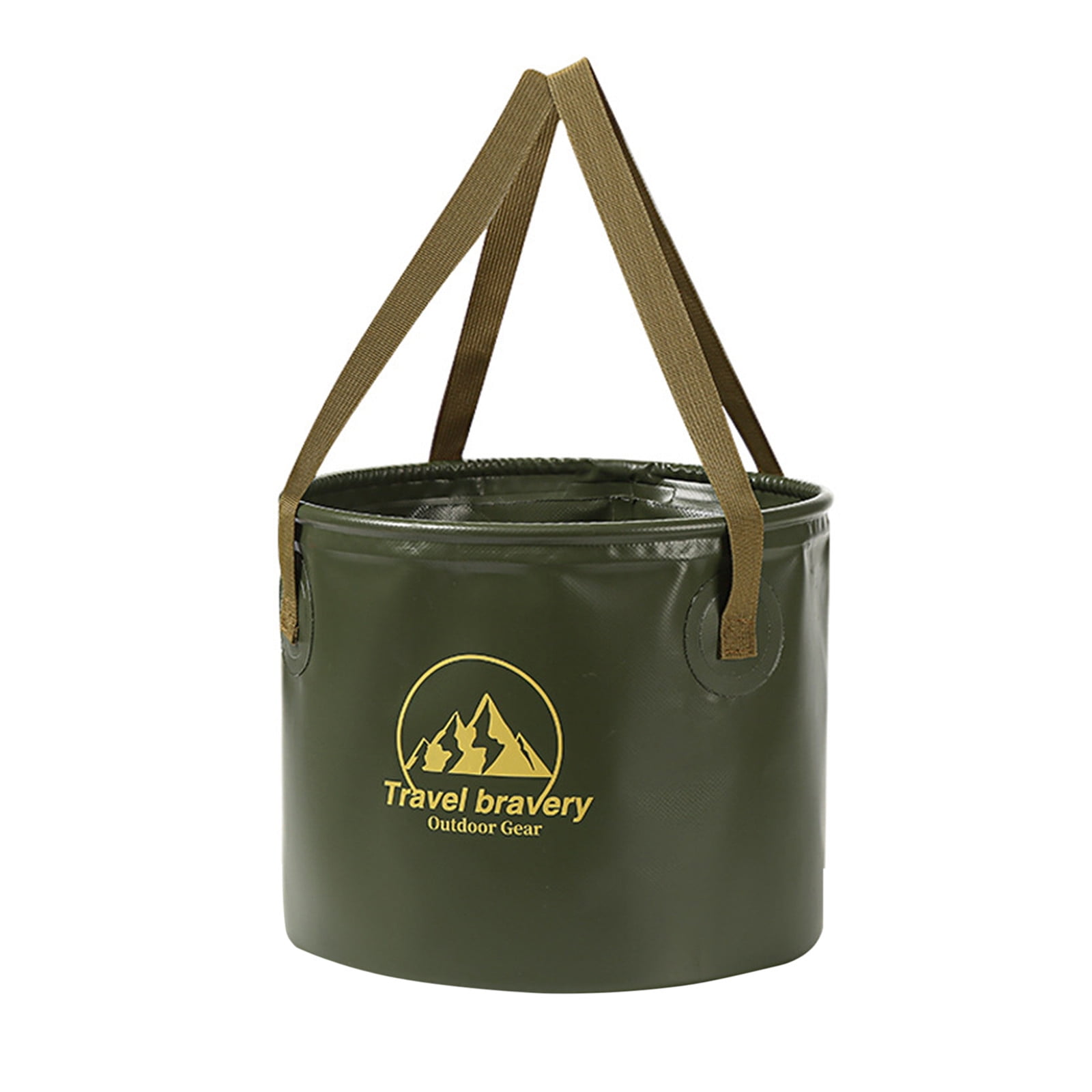 Collapsible Bucket With Handle, Lightweight Folding Water Container 5 ...