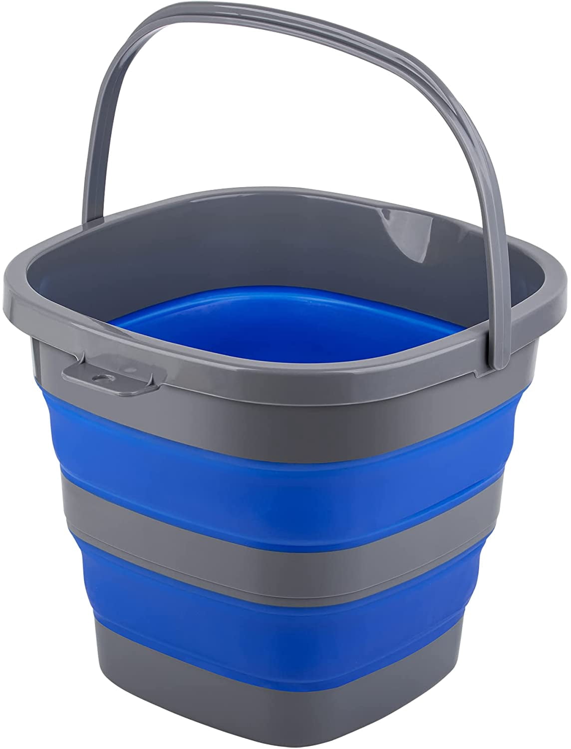 Collapsible Bucket with 2.6 Gallon (10L), Mop Bucket for Cleaning ...