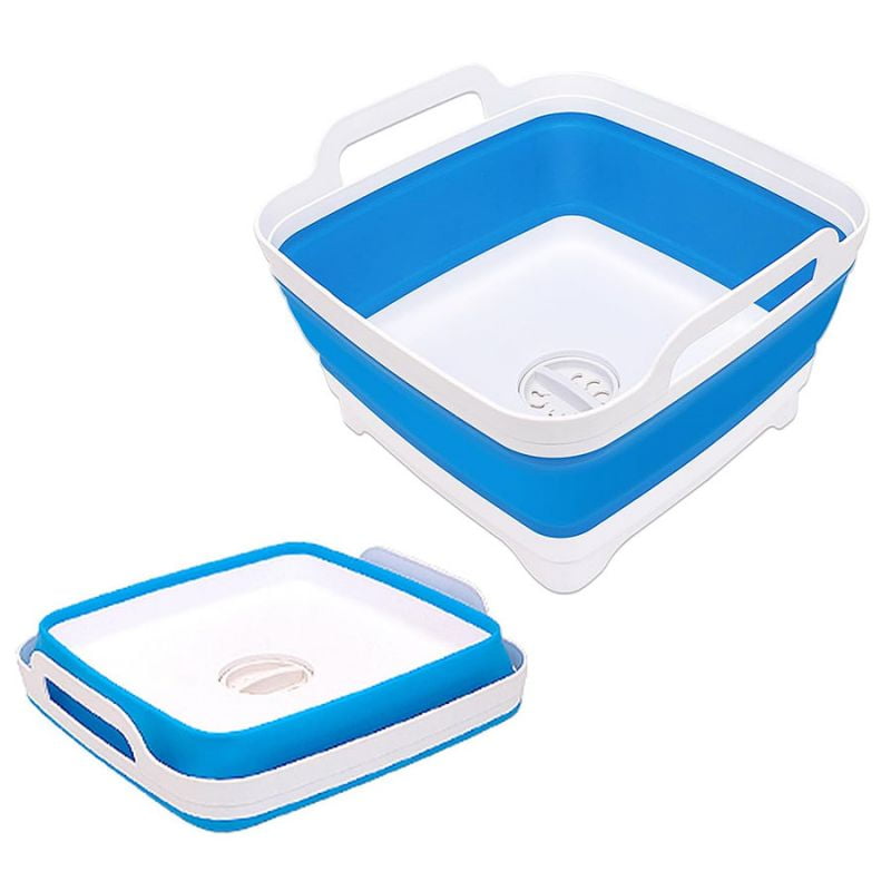 Collapsible Buckets Cleaning Bucket Portable Plastic Bucket Outdoor Car ...