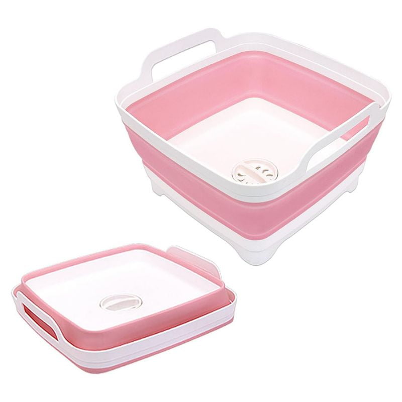 Collapsible Buckets Cleaning Bucket Portable Plastic Bucket Outdoor Car ...
