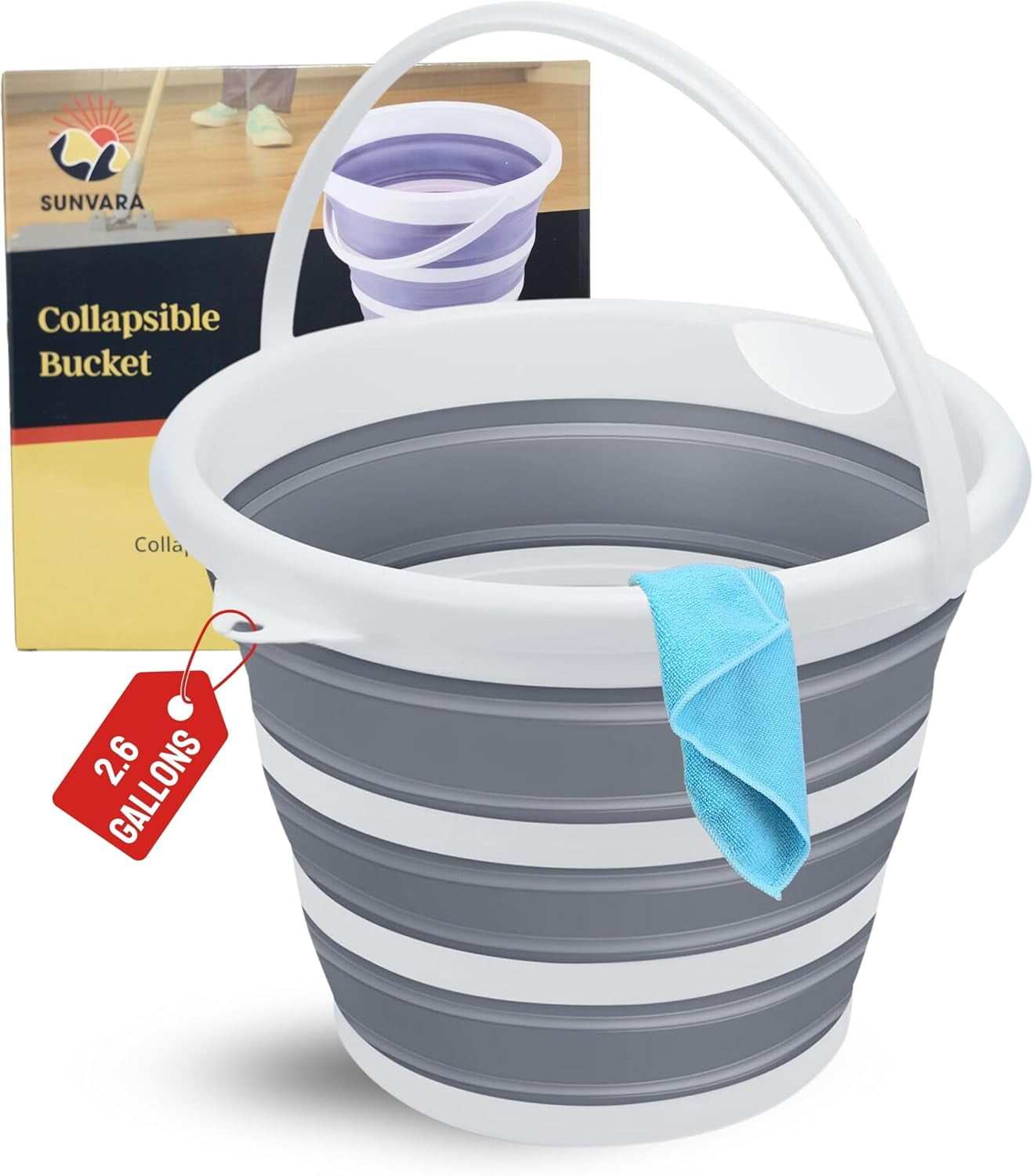 Collapsible Buckets for Cleaning Foldable Bucket Collapsible Beach ...