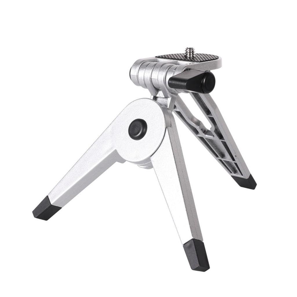 Collapsible Camera Tripod Stable 180° Angle Adjustment 1/4 Screw Mount ...