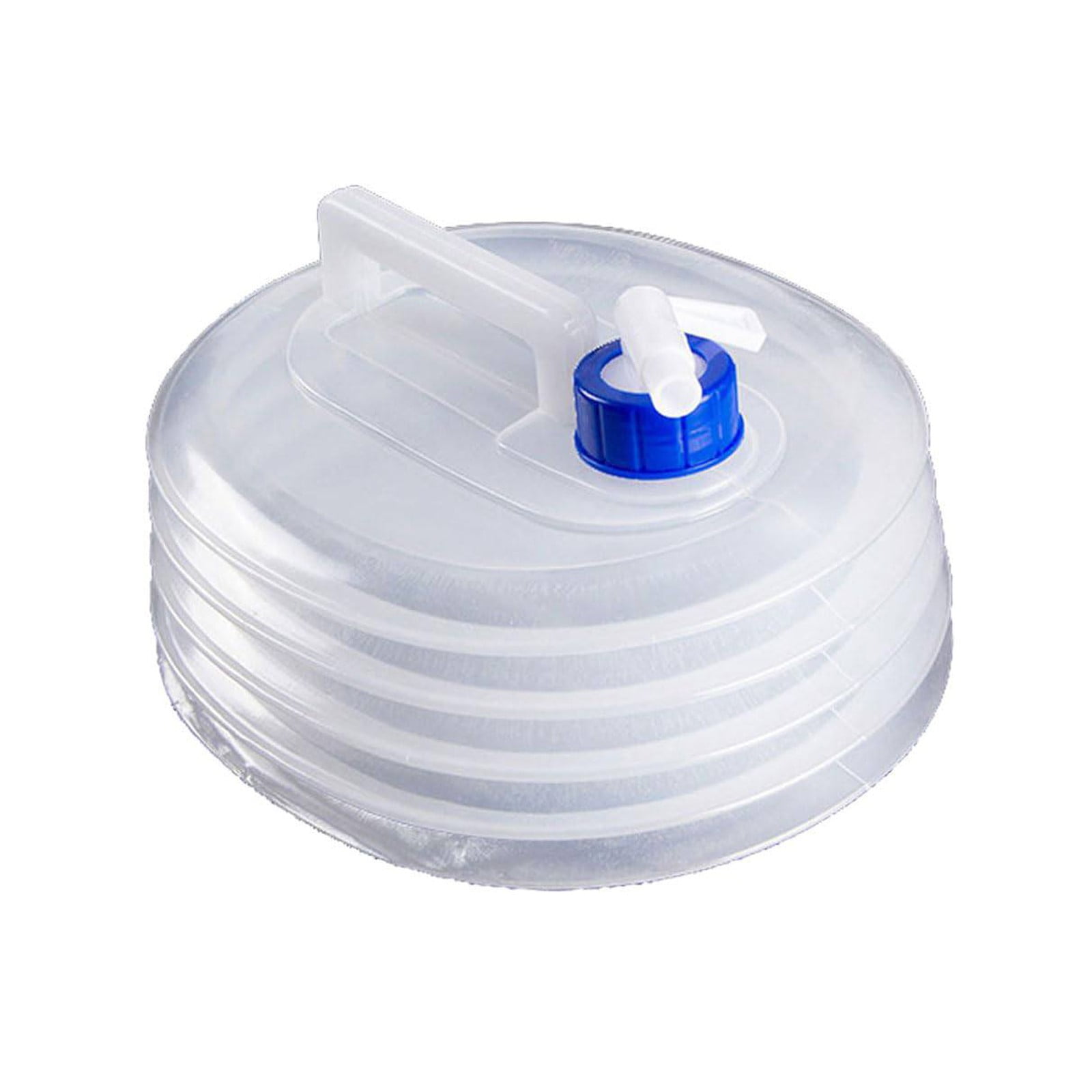 Collapsible Camping Water Container with Spigot, 2025 New Camping Water Storage Jug Carrier ...