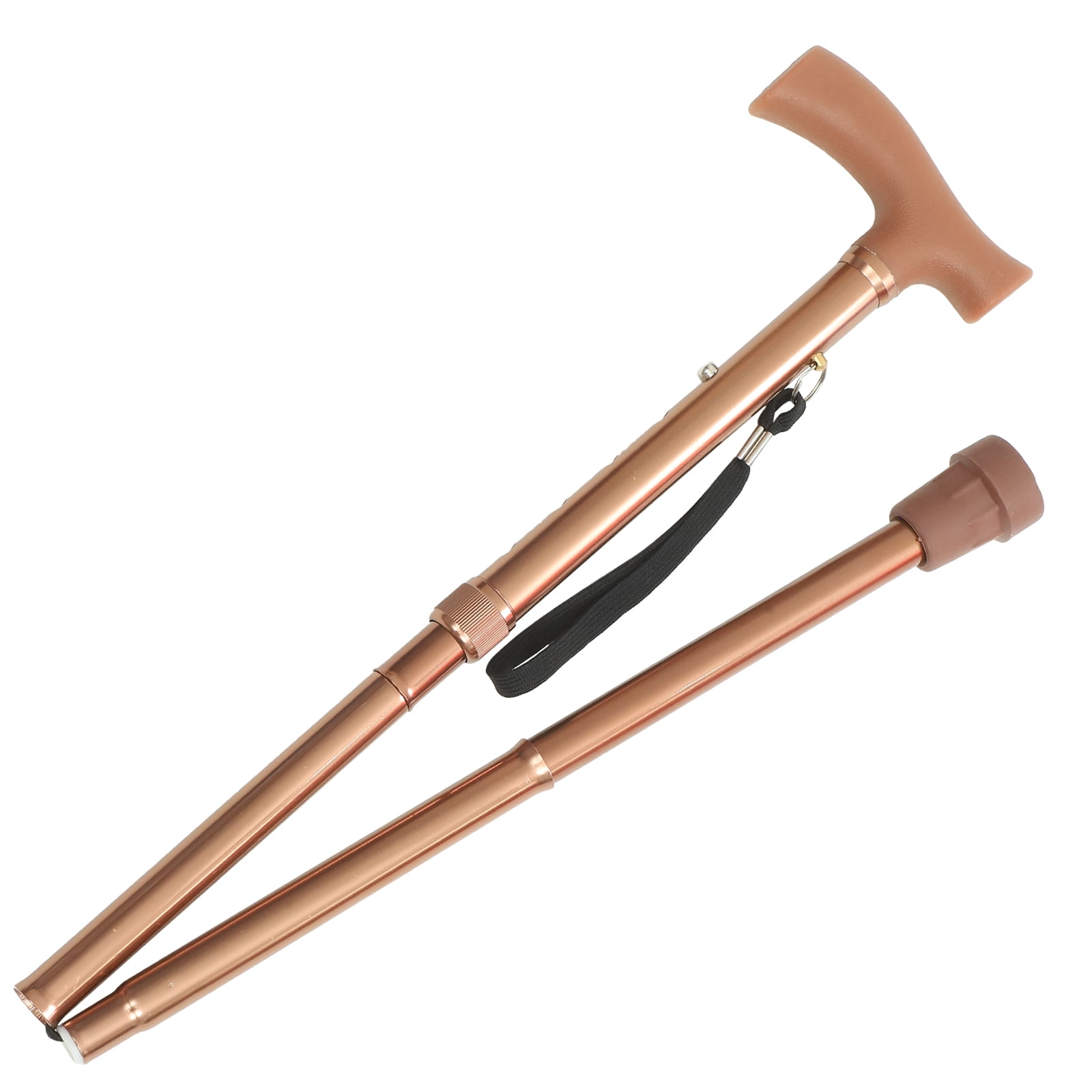 Aluminum Walking Stick Adjustable Canes Collapsible for Travel Elder ...