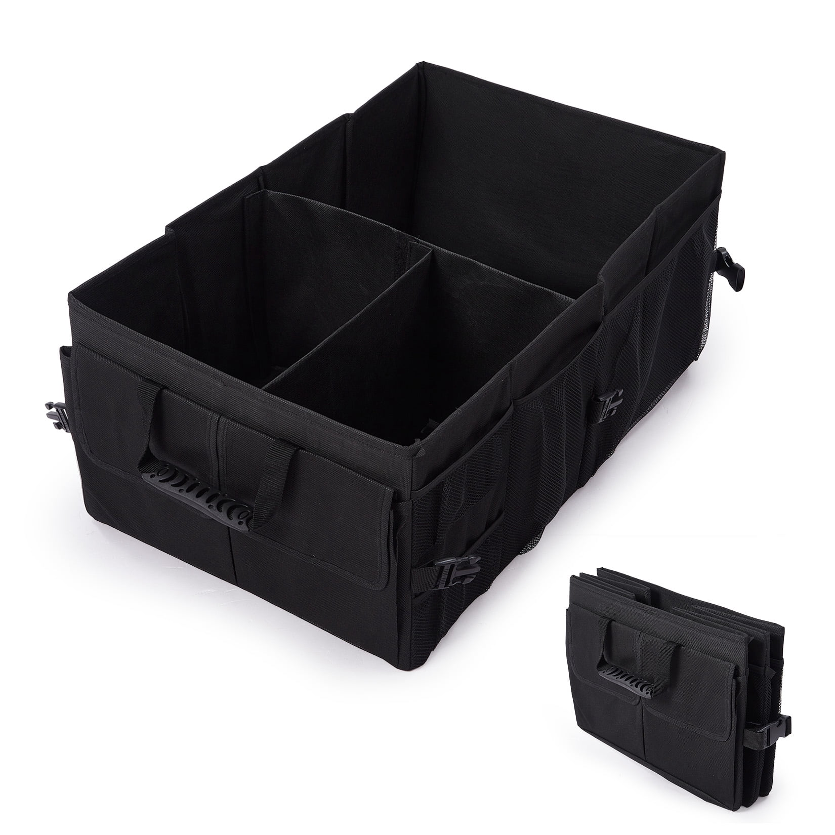 Collapsible Car Trunk Organizer Large 24x15x10 Inch Polyester Storage ...