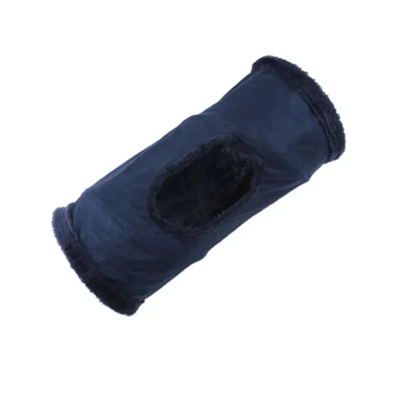 Collapsible Cat Tunnel Suede Fabric Puppy Rabbit Play Chase Hide Tunnel ...