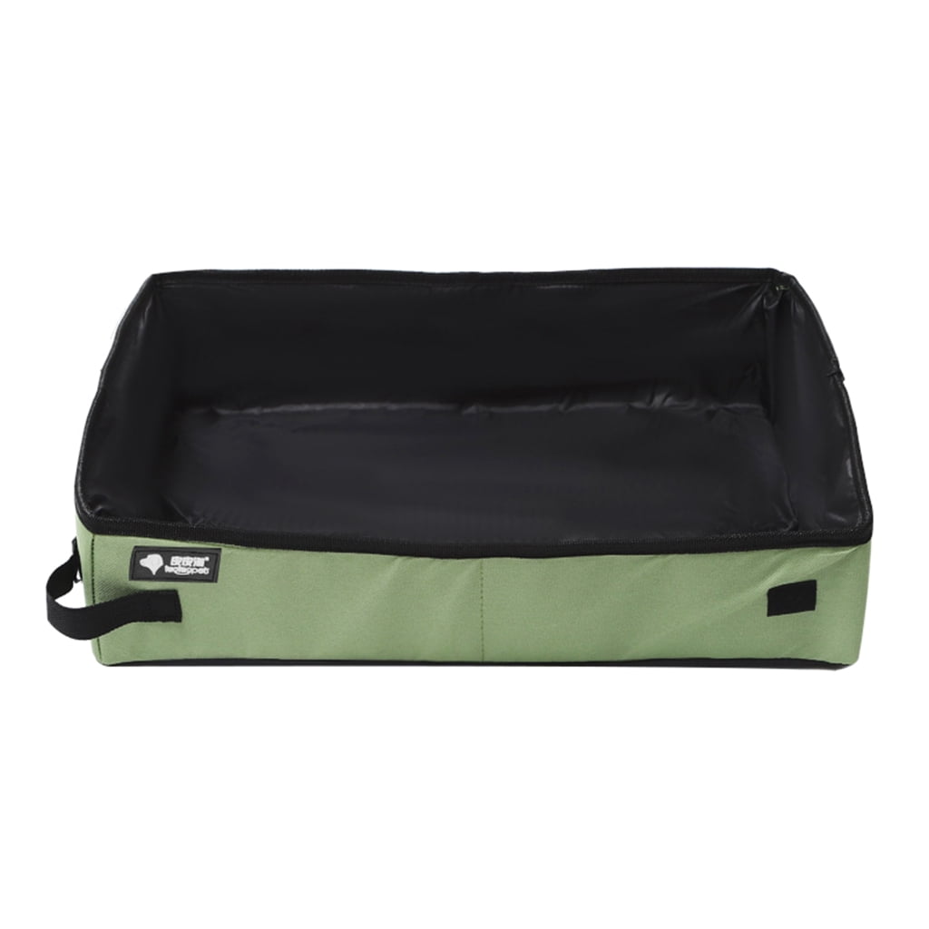 Collapsible Cats Litter Box for Travel Portable Litter Pan for Car ...