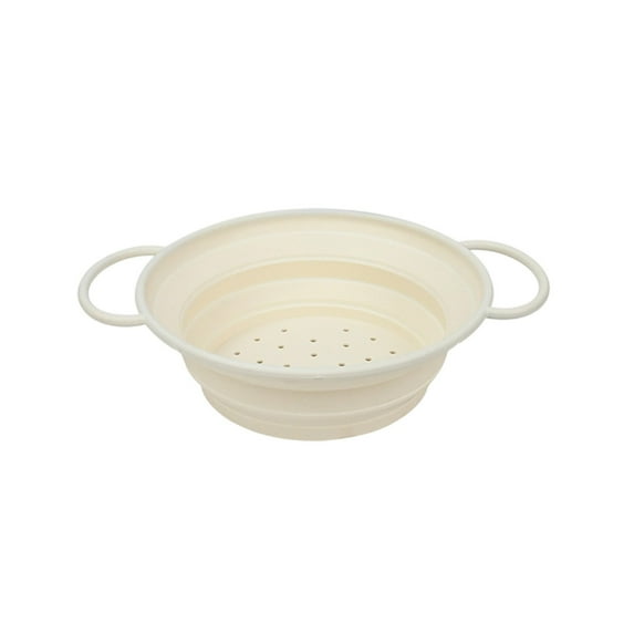 Collapsible Colander with Handle, Yghoky Colander with Handle Silicone ...