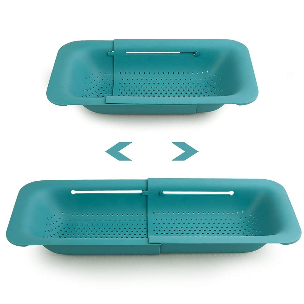 Collapsible Colander Kitchen Extendable Strainer Fruits Vegetables ...