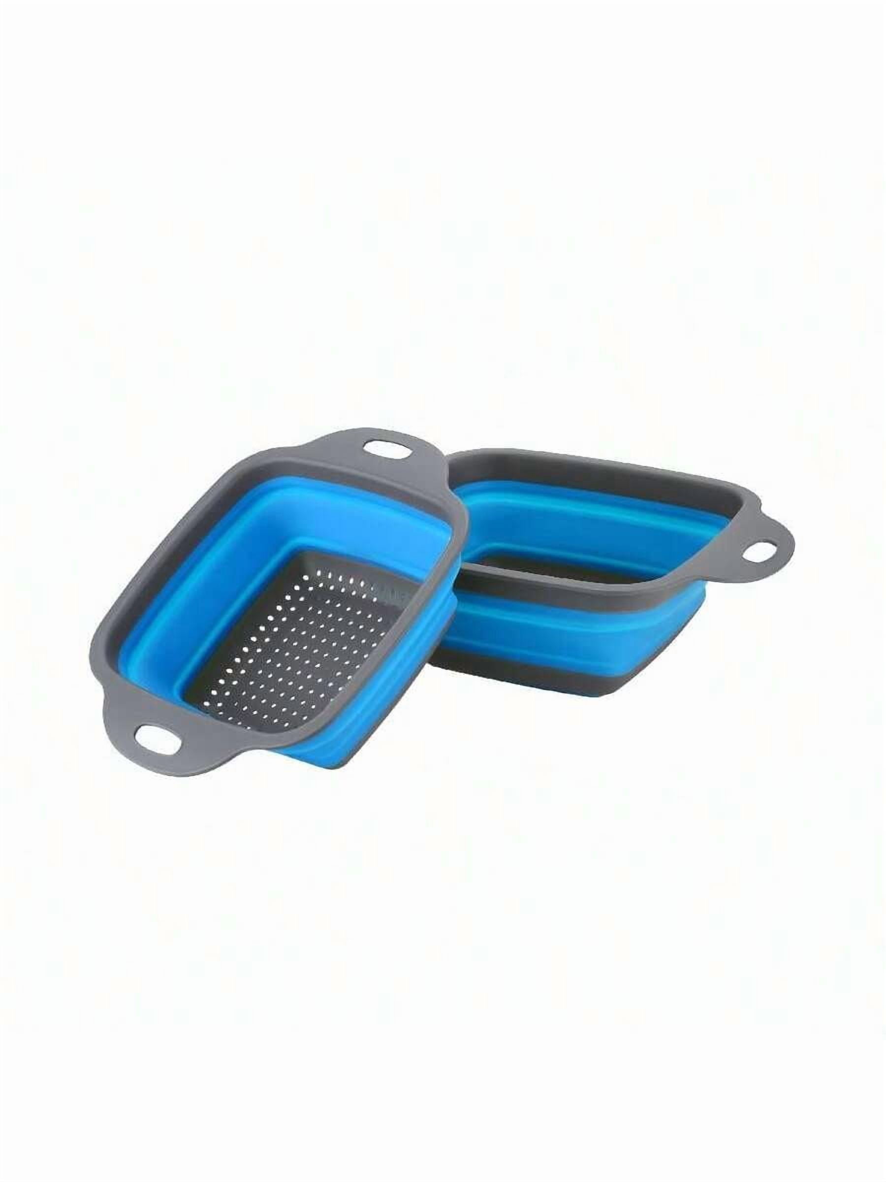 Collapsible Colander Set Of 2, Collapsible Strainers For Kitchen, 11.5 ...