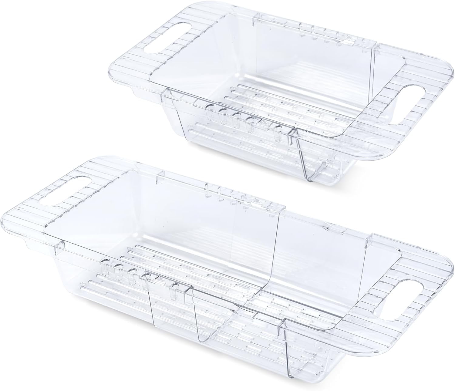 Collapsible Colander Over Sink Expandable Sink Strainer Basket for ...