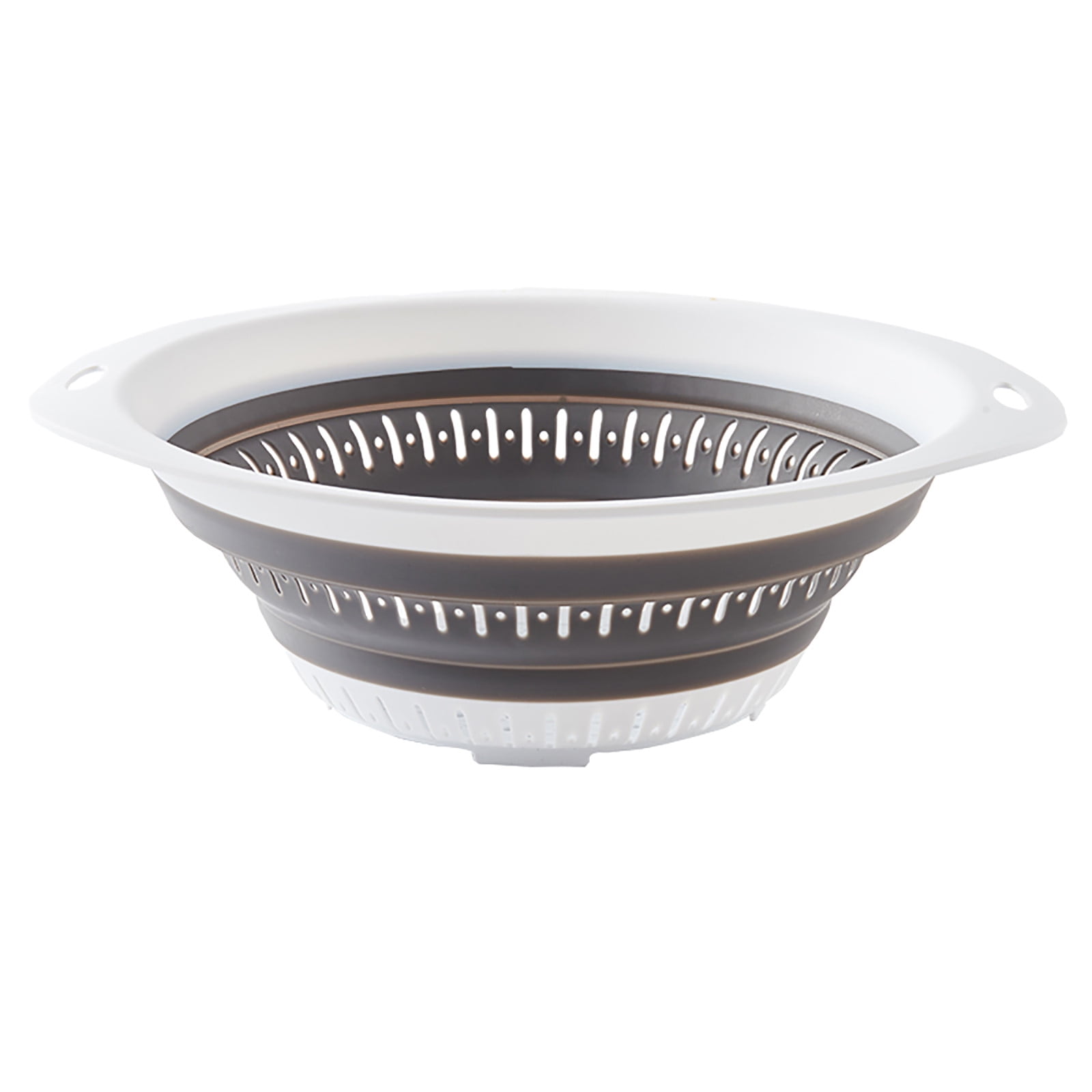 Collapsible Colander Strainer With Plastic Handles Foldable Storage ...