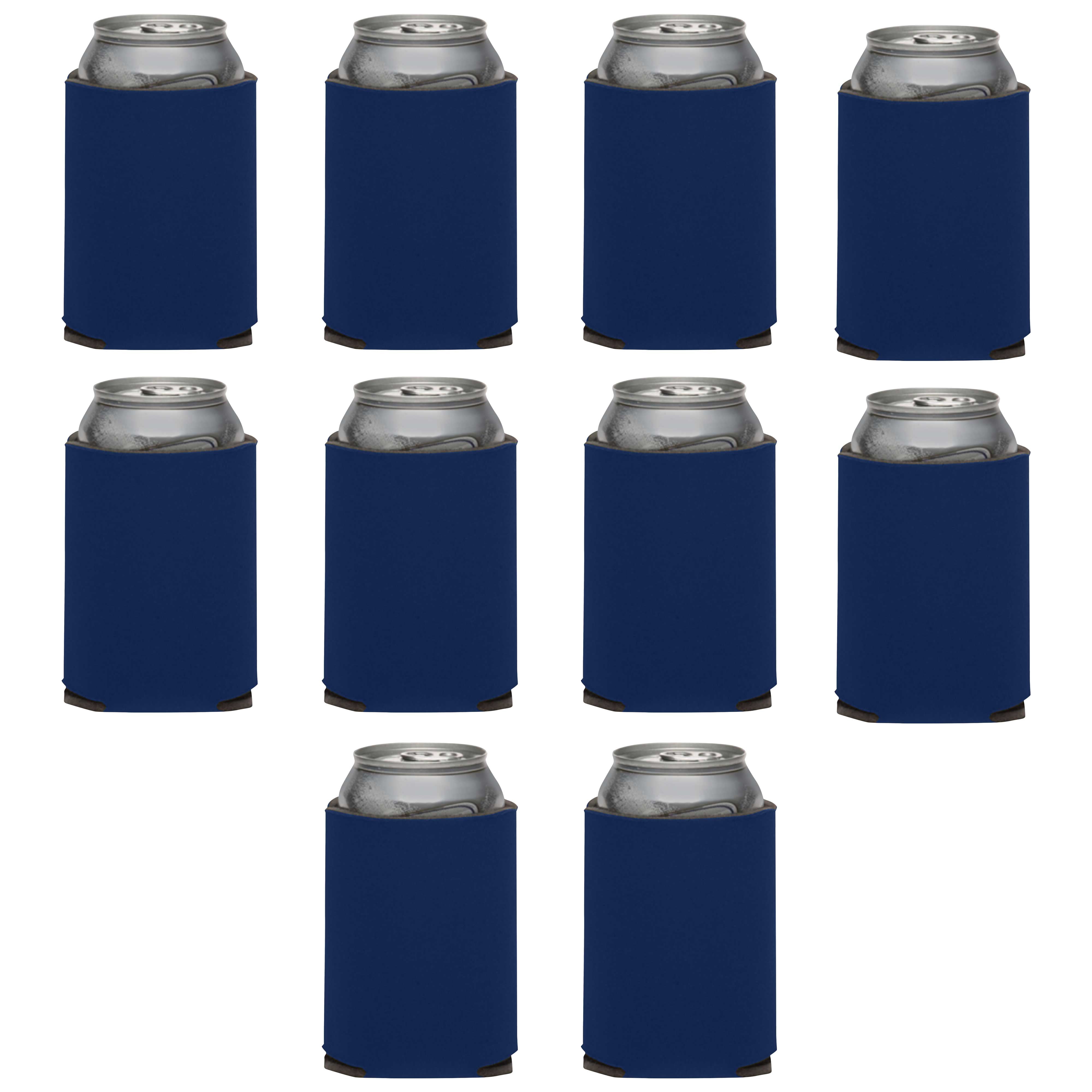 Collapsible Couple Wedding Can Coolers Set of 10, Bulk Pack - Keeps ...