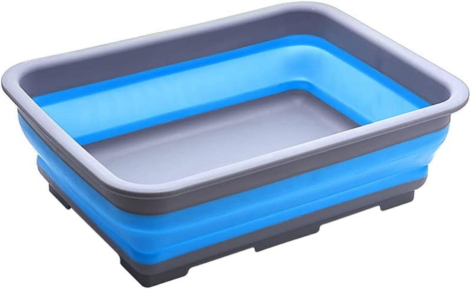 Collapsible Dish Pans for Washing Dishes - Space-Saving Multiuse ...