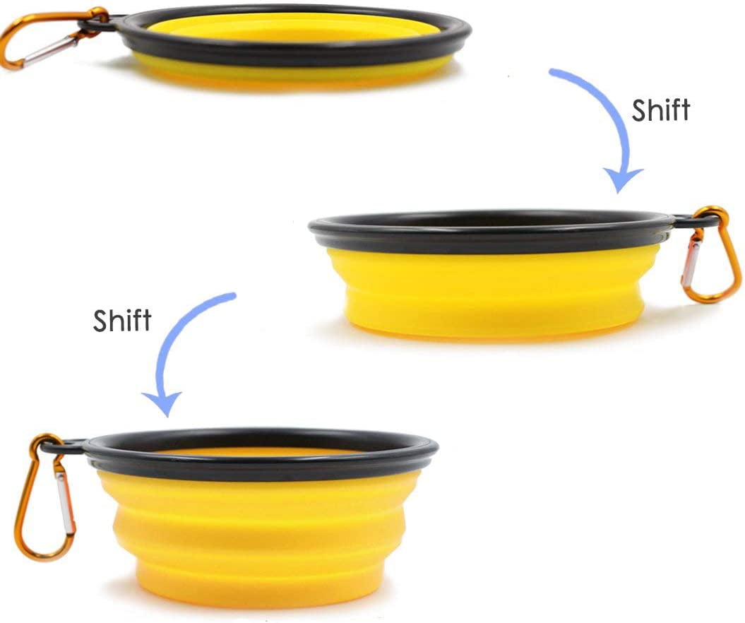 Collapsible Dog Bowl, Portable Extra Large Size Foldable Expandable ...