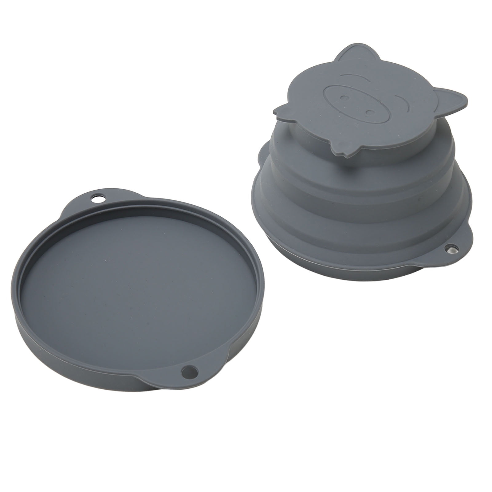 Collapsible Dog Travel Bowls Portable Food Grade Silicone Foldable Dog ...