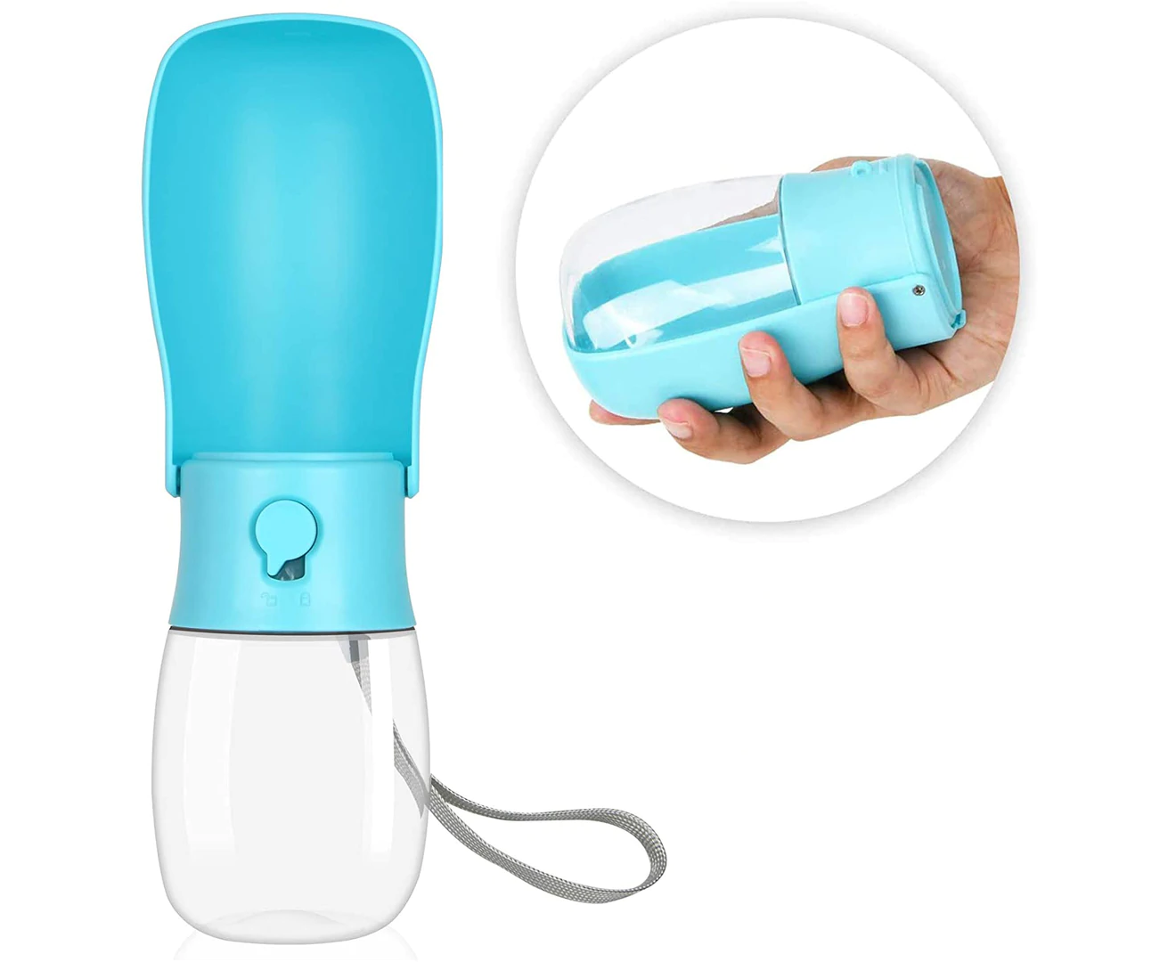 Collapsible Dog Water Dispensers Portable Pet Water Bottles for Travel ...