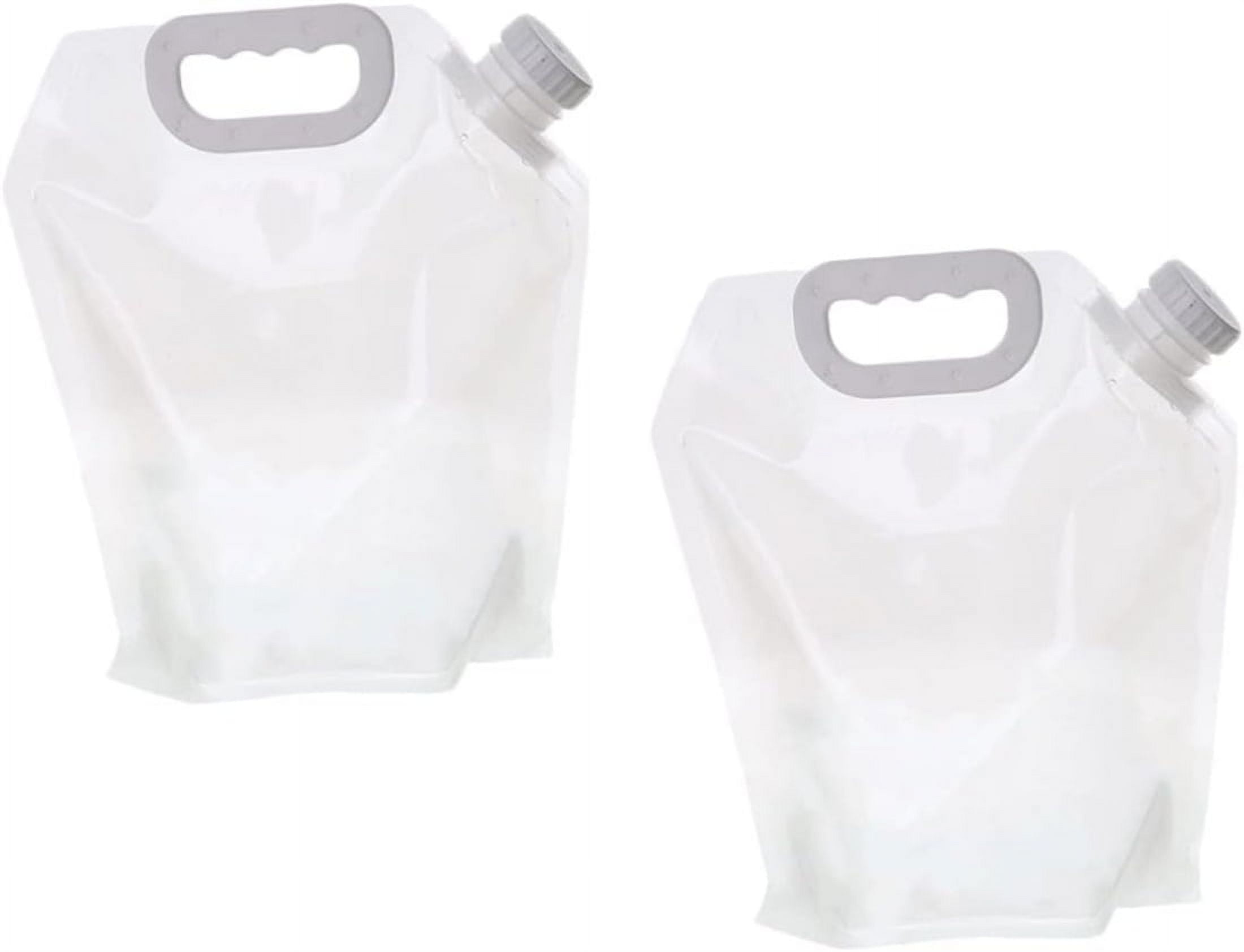Collapsible Emergency Water Jug Container Bag, Freezable, BPA Free ...