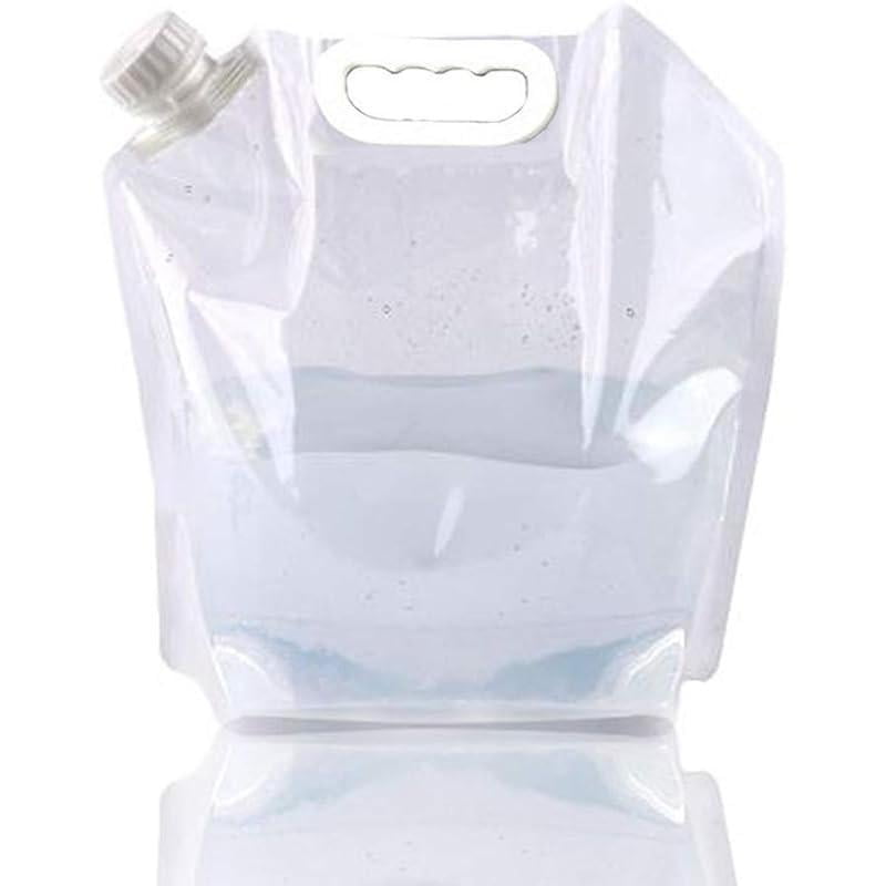 Collapsible Emergency Water Jug Container Bag, Freezable, BPA Free ...
