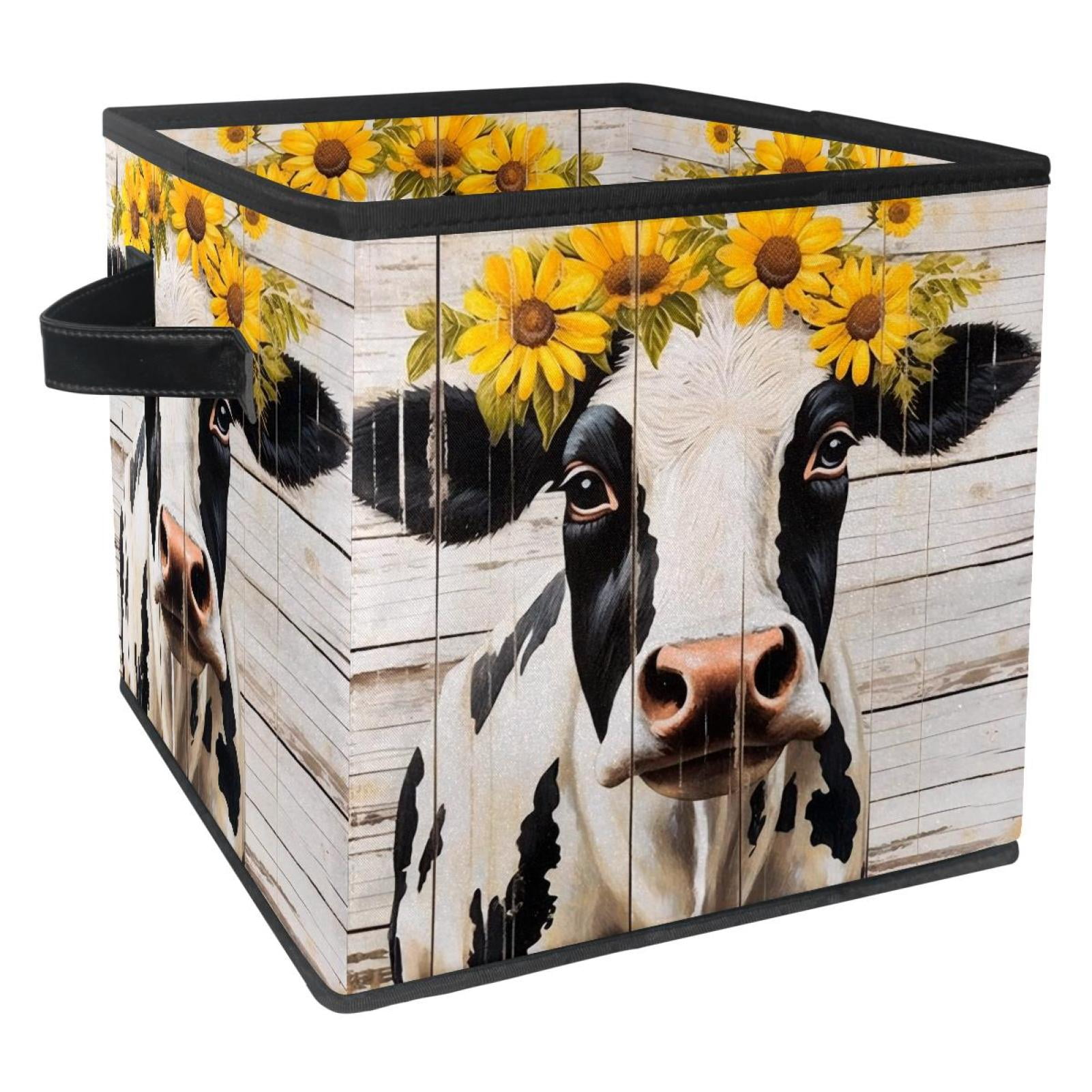 Collapsible Fabric Storage Bins Cube Storage Baskets Shelf Basket with ...