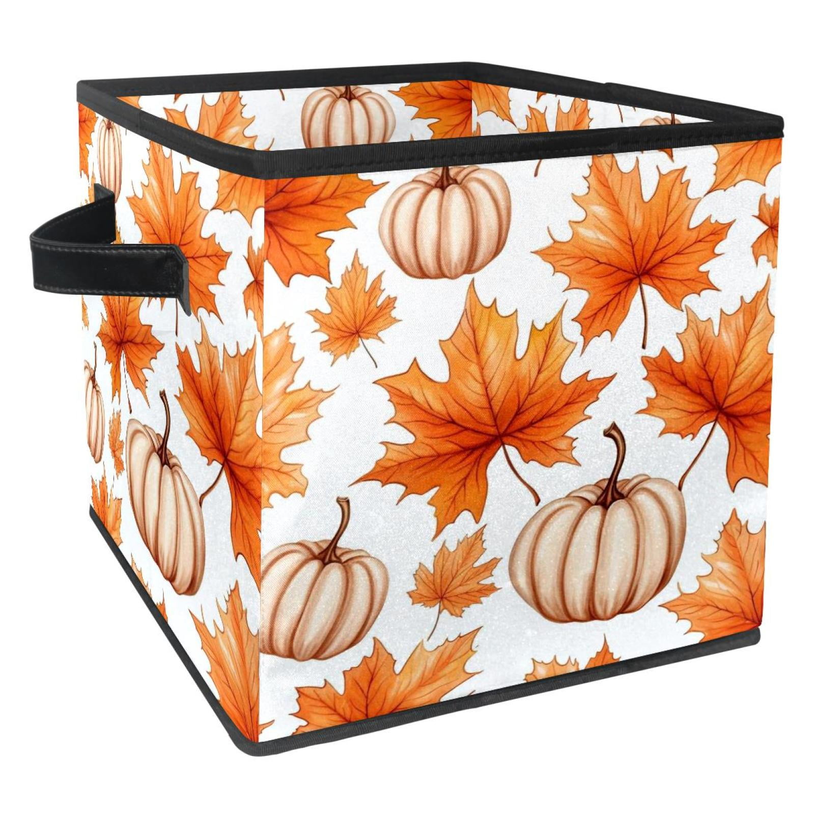 Collapsible Fabric Storage Bins Cube Storage Baskets Shelf Basket with ...