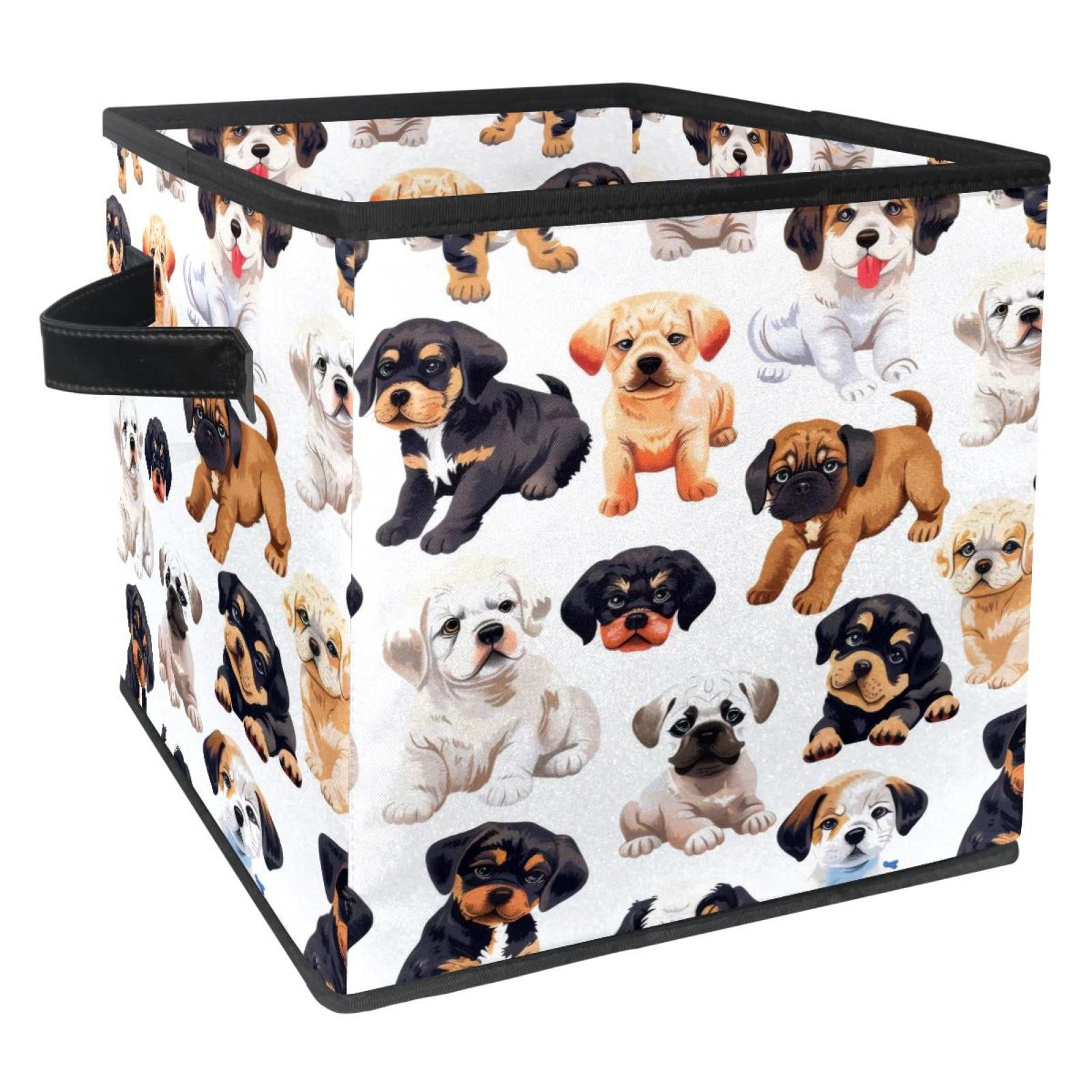Collapsible Fabric Storage Bins Cube Storage Baskets Shelf Basket with ...