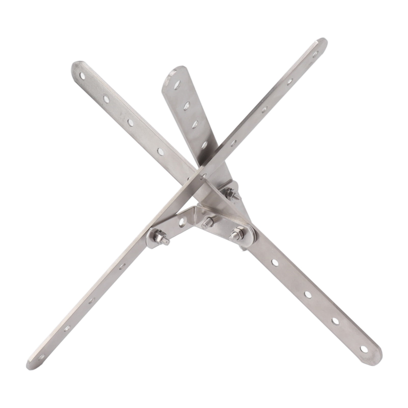 Collapsible Fire Rack Stainless Steel Wood Burning Camping Firewood ...