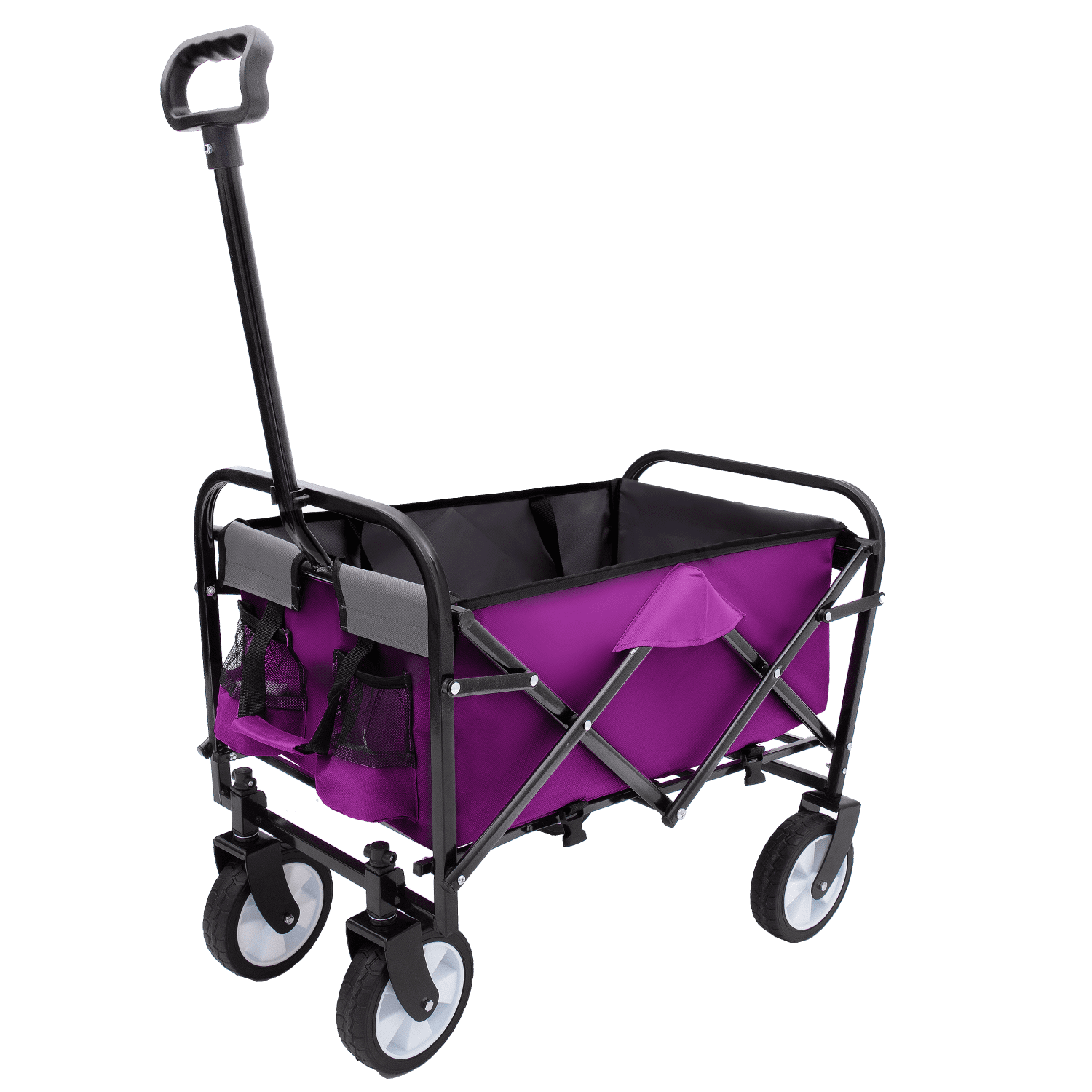 Collapsible Foldable Wagon Cart with strapping system Beach Wagon ...