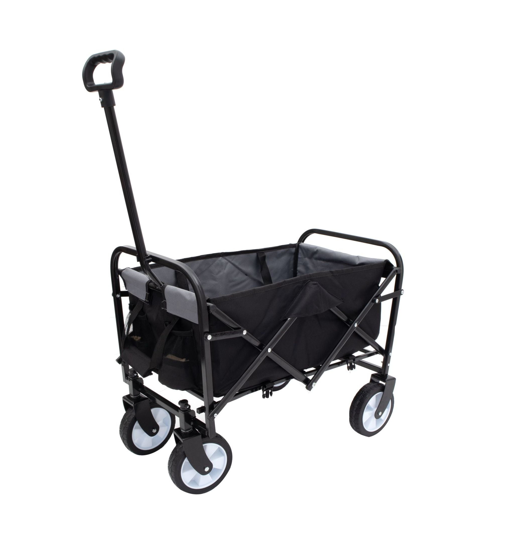 Collapsible Foldable Wagon Cart with strapping system, Beach Wagon ...