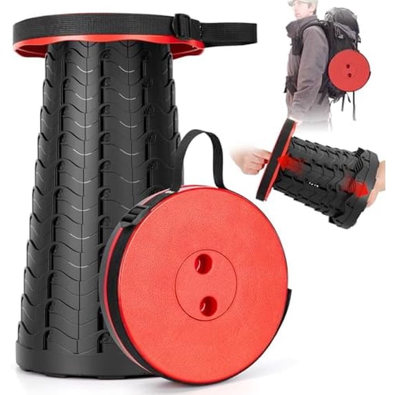 Collapsible Folding Chair - Upgraded Portable Chair with 400lbs Load ...