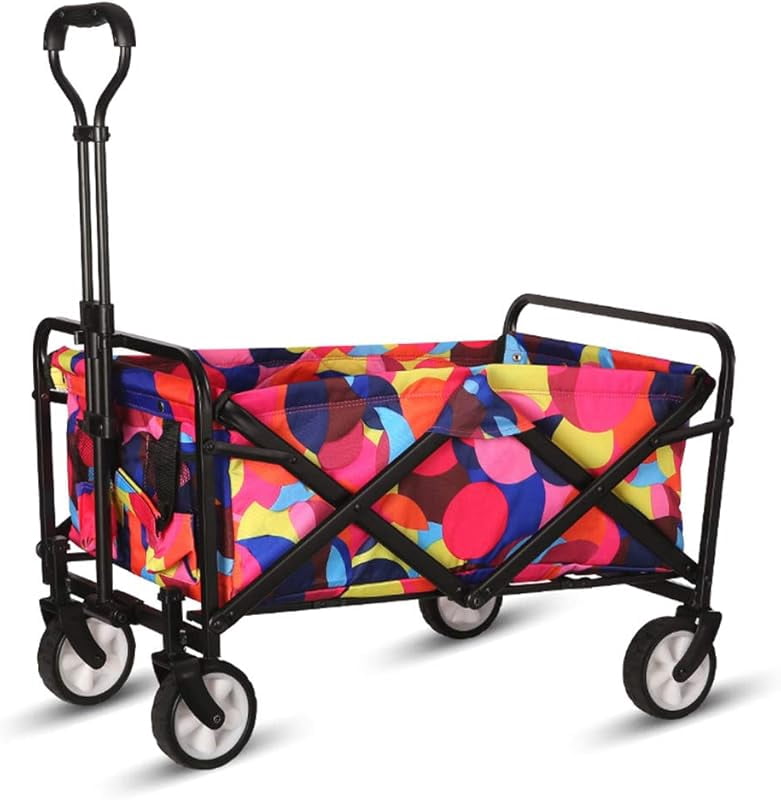 Collapsible Folding Garden Outdoor Park Utility Wagon Picnic Camping ...