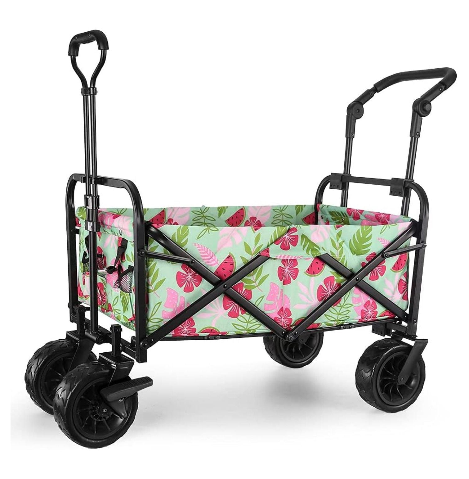 Collapsible Folding Garden Outdoor Park Utility Wagon Picnic Camping ...